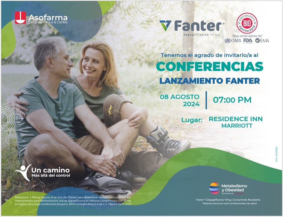 Asofarma presentó beneficios del medicamento Fanter (Dapagliflozina)