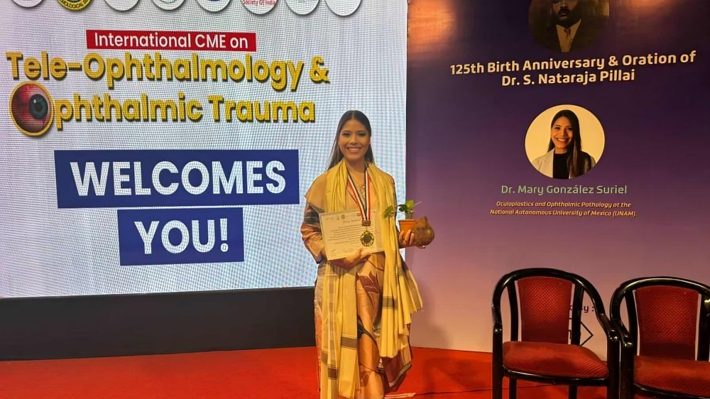 Dra. Mary Lady González Suriel recibe Medalla de Oro Doctor Nataraja ...